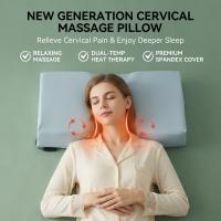 China ZN-MP02 Smart Ergonomic Heated Cervical Pillow Massager - 2-in-1 Multifunctional Pain Relief & Deep Sleep Support Pillow for Soreness and Cervical Spine Recovery for sale