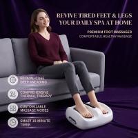 China ZN-FM02 6D Dual-Core Rolling Foot Massager Machine with Deep Kneading, Vibration, Soothing Heat & Multi-Mode Therapy for Plantar Fasciitis Relief & Leg Fatigue Recovery for sale