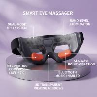 China ZN-EM09 Smart Nano-Atomization & Hot Compress Eye Massager with 3D Transparent Viewing Windows, Bluetooth Music & Multi-Frequency Vibration Spa for sale