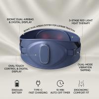 China ZN-WM09 Bionic Dual-Airbag Waist Massager with Heat Therapy & Vibration Tapping for Lower Back Pain Relief for sale