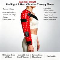 China 3-in-1 Rechargeable Red Light Therapy & Graphene Heat Joint Massager for Arm, Elbow, and Shoulder Pain Relief for sale