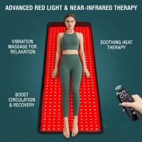 China ZN-LM05 Portable Rechargeable Red Light Therapy Mat with Vibration and Dual Wavelengths for sale