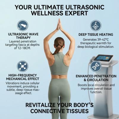 China ZN-AM02 Professional Deep Tissue Ultrasonic Therapy Massager & Fascia Rehabilitation Device for Full Body Pain Relief for sale