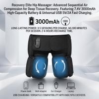 China ZN-MH15 Wireless Air Compression Hip and Waist Massager for Post-Workout Recovery and Pain Relief for sale