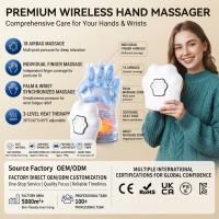 China ZN-HM19 Wireless Smart Hand Massager with Multi-Layer Air Compression and Infrared Heat Therapy for Joint Pain Relief and Carpal Tunnel for sale