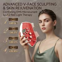 China ZN-HM18 3D EMS LED Red Light Therapy Mask with 16 Microcurrent Points & 4-Color Phototherapy for Anti-Aging & Skin Tightening for sale