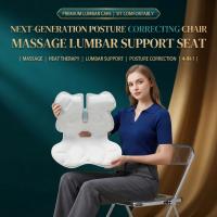 China ZN-CM06 Ergonomic Heated Posture Correction Chair Massager for Ultimate Lumbar Relief and Back Support for sale
