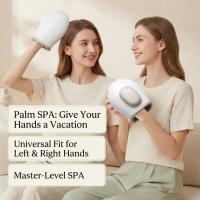 China ZN-YM05 Portable Electric Hand Massager with Air Pressure & Heat Therapy, Cordless Rechargeable Palm and Finger Pain Relief Machine for Home & Office Use for sale