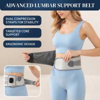 China ZN-DM22 Portable Waist Massager with EMS Pulse, Vibration & Heat Therapy for sale
