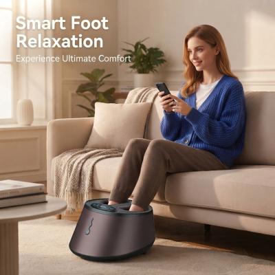China ZN-YM19 Smart Air Compression Foot Massager with Heat Therapy for sale