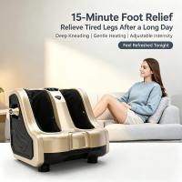China ZN-SW2P 360° Full-Wrap Electric Foot and Calf Massager with Heat and Kneading for sale