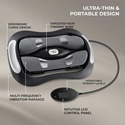 China ZN-SS2W Professional Electric Waist Massager - Lumbar Traction & EMS Recovery Device for sale