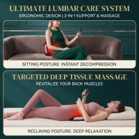 China ZN-SS2W Professional Electric Waist Massager - Lumbar Traction & EMS Recovery Device for sale