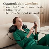 China ZN-MW9U - Professional Neck and Shoulder Traction Massager with Infrared Heat Therapy for sale