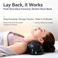 China ZN-MW9U - Professional Neck and Shoulder Traction Massager with Infrared Heat Therapy for sale