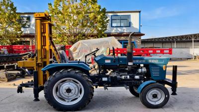 China Tractor Walking Water Drilling Rig With 100 Mm Drilling Diameter for sale