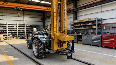 China Mobile And Flexible Tractor Type Water Well Drilling Equipment For Sale for sale