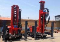 China 400m Depth Pneumatic Thickened Chassis Drilling Rig For  Mountainous Areas for sale