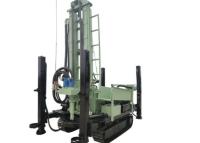 China Steel Crawler Mounted Rotary Pneumatic Heavy Duty Drilling Rig 260m Depth for sale
