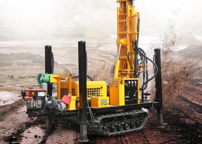 China Large 350m Pneumatic High Efficiency Drilling Rig Hydraulic Drilling for sale