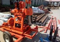 China Diesel Engine Powered Geological Diamond Core Drill Rig 100-200m Engineering Survey for sale