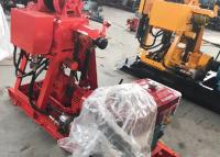 China 150m Depth Soil Testing Drilling Rig Mobile Lightweight Easy Movement for sale