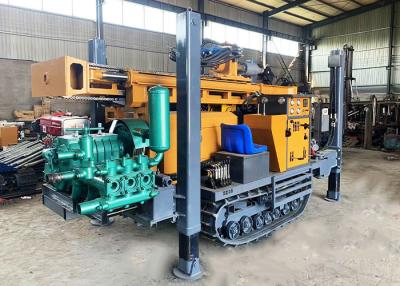China Fast Penetration Low Fuel Consumption Pneumatic Drilling Rig 200m Depth For Rural Drinking Water Wells for sale