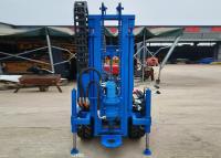 China 30m-100m Drill Depth Crawler Water Well Drilling Rig Equipped With Diesel Engine for sale
