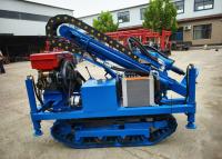 China 100m Hydraulic Crawler Drill Machine For Sale And Deep Hole Drilling for sale