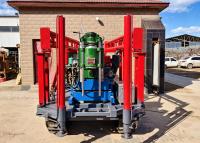 China Heavy Duty Crawler Boring Machine Fast Moving Portable Borehole Drilling Machine for sale