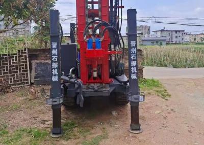 China Rubber Crawler Pneumatic Drilling Rig ST180 Irrigation Equipment for sale