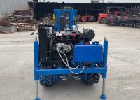 China Compact Crawler Mounted Drilling Rig Machine 200mm Drilling Diameter Diesel Engine for sale