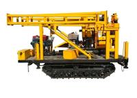 China Low Fuel Consumption Easy Transport Crawler Diamond Core Drill Rig For Rock Borehole for sale