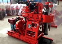 China Red Hydraulic Borehwell Machine For Farming Water Well for sale