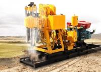China 200m Hydraulic Portable Water Well Drilling Rig Wheels Mounted Easy Movement for sale