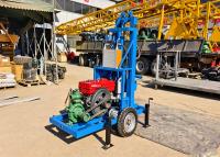 China Small Occupation Space Trailer Mounted Drilling Rig Reliable Mini Mobile Water Well Drilling Equipment for sale