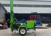 China Diesel Engine Trailer Mounted Hydraulic Drilling Rig For Rural Water Supply Project for sale