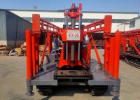 China Exploration Engineering Trailer Mounted Drill Rig For Sale Gk200 for sale