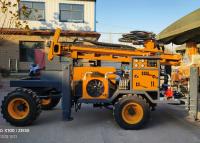 China Diesel Driven Trailer Mounted Core Drill No External Power For Field Drilling for sale