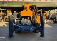 China Hydraulic Mast Mobile Borehole Drilling Machine One Man Operation for sale