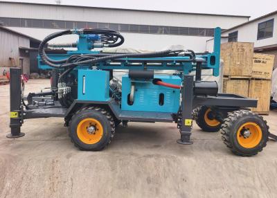 China Easy Transfer Trailer Mounted Drilling Rig Full Hydraulic Water Well Drilling Equipment for sale