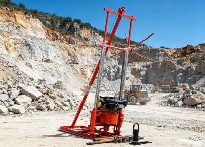 China Lightweight Small Water Well Drilling Rig 30m Energy Efficiency for sale
