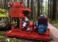 China Easy Operation Exploration Portable Water Well Drilling Rig 18 HP Horsepower for sale