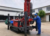 China Crawler Mounted 180m Air Crawler Mounted Drilling Rig Rock Drilling for sale
