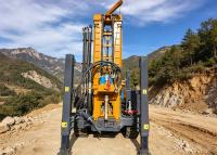 China Underground Large Air Drilling Rig 180 Meters Deep Air Track Drill Rig for sale