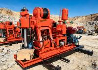 China Towable Hydraulic Mining Drilling Equipment 180m For Rural Africa for sale