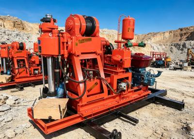 China Towable Hydraulic Mining Drilling Equipment 180m For Rural Africa for sale