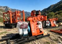 China 120m Hydraulic Water Borehole Drilling Machine Easy Climbing for sale