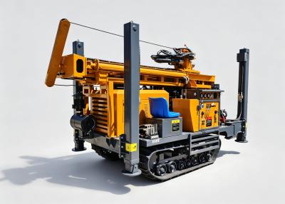 China Crawler Hydraulic Pneumatic Drill Rig 200m Drilling With Tophammer for sale
