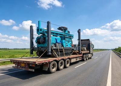China Anti Wear Thickened Frame Air Hard Rock Drilling Rig Wide Application Range for sale
